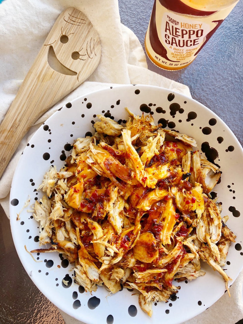 Honey Aleppo Shredded Chicken