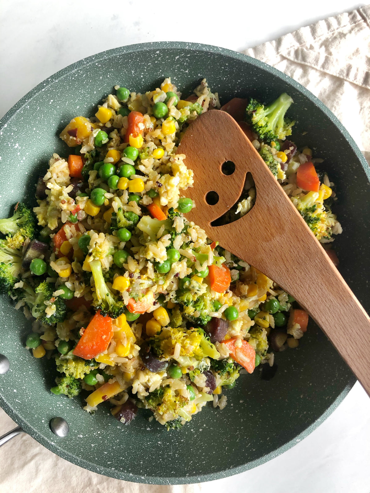Roasted Vegetable Fried Rice – Pat Cooks